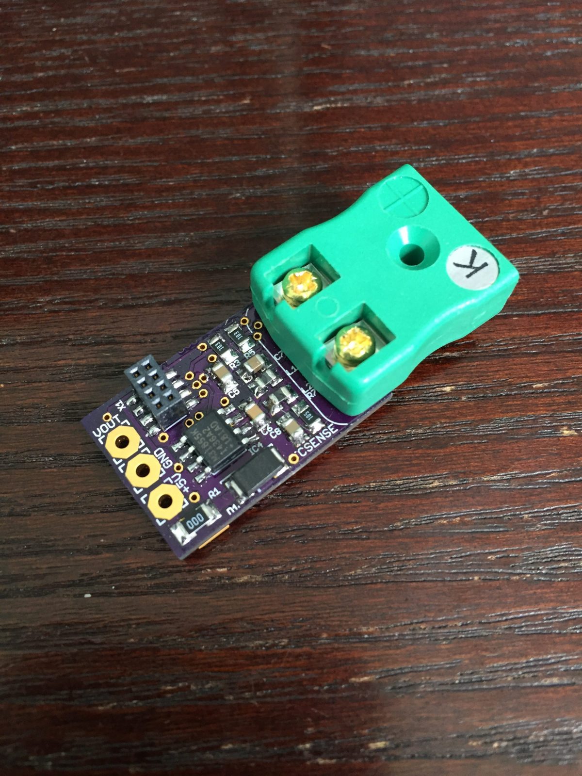 EGT Amplifier with 0.5-4.5V output, 0-1800F temperature range, for K ...