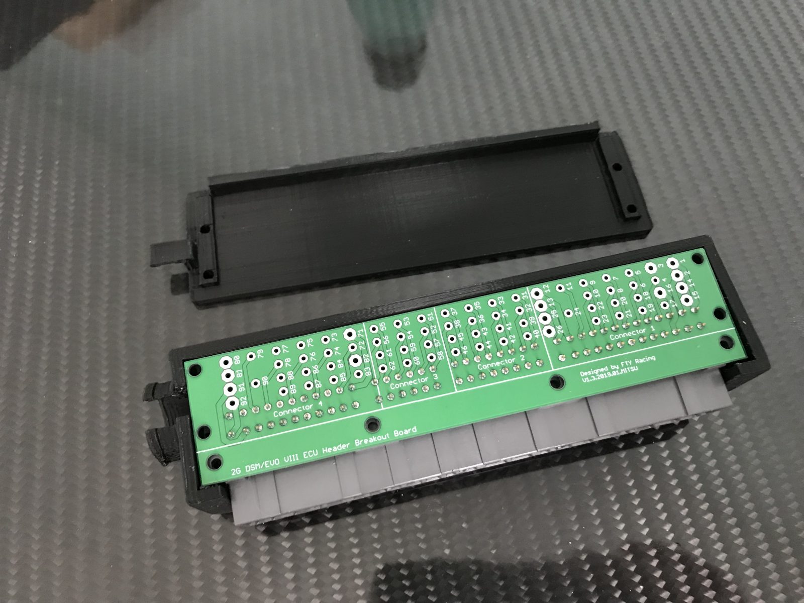 2G DSM / EVO VIII ECU Breakout Board - FTY Racing